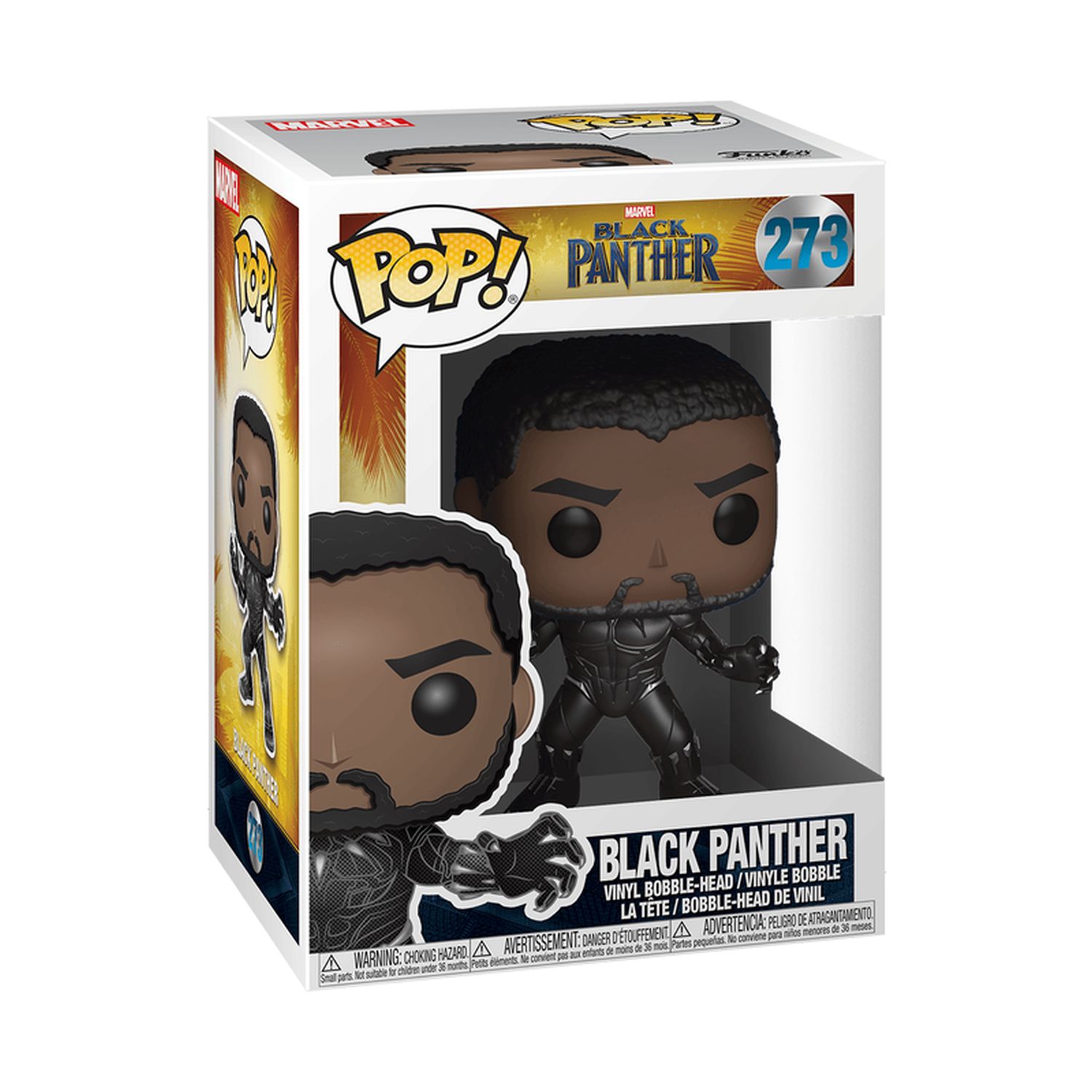 Funko Pop!: Marvel Black Panther - Black Panther Unmasked | Brandability