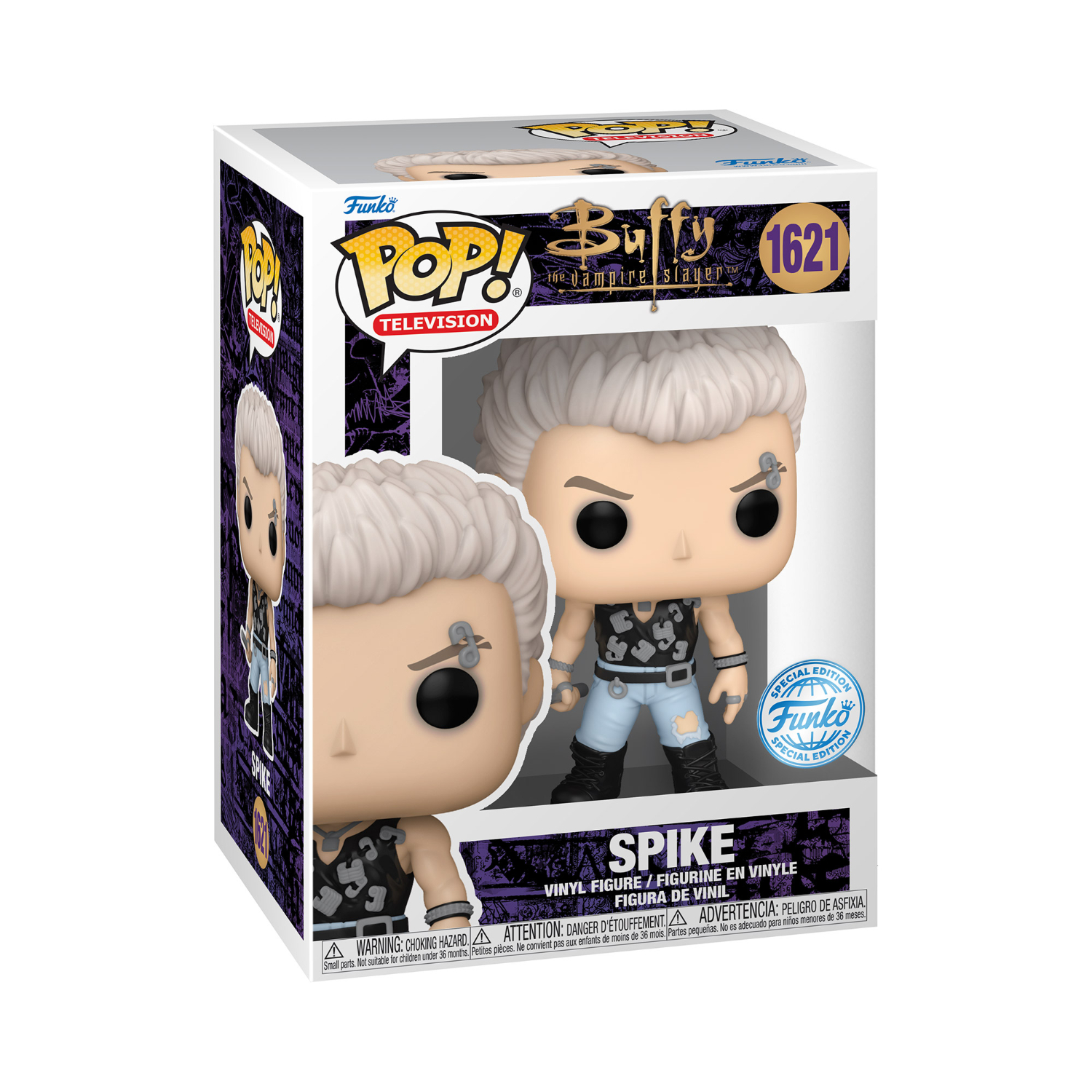 Funko Pop! Television: Buffy the Vampire Slayer - Spike (Punk)(Special ...